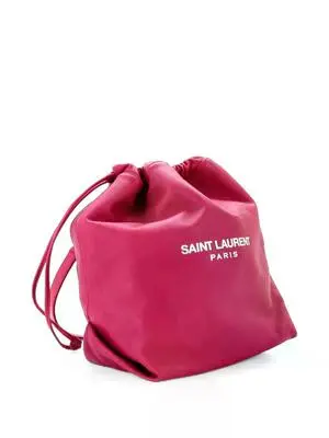 Saint Laurent Leather Large Bucket Bag