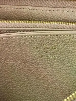 LOUIS VUITTON Zippy Wallet Monogram Empreinte Leather Small Wallets