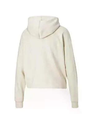 PUMA Cropped Logo-print Hoodie