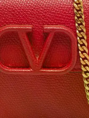 Valentino Garavani Vlogo Leather Mini Bag