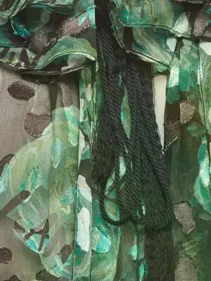 LANVIN Floral-print Chiffon Blouse