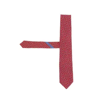 FERRAGAMO Pointed Tie - Red