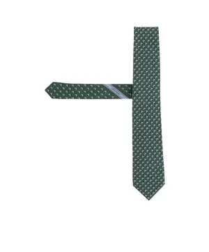 FERRAGAMO Pointed Tie - Green