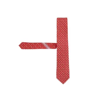 FERRAGAMO Pointed Tie - Red