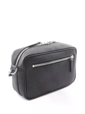 Balenciaga Leather Credit Camera Cross Body Bag