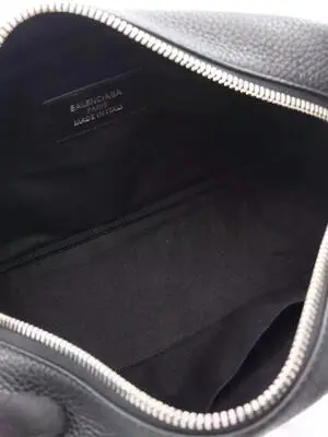 Balenciaga Leather Credit Camera Cross Body Bag