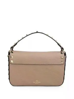 Valentino Garavani Rockstud Grainy Calfskin Pouch