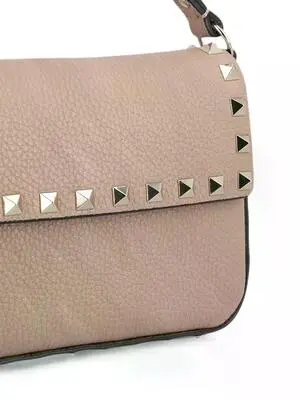 Valentino Garavani Rockstud Grainy Calfskin Pouch