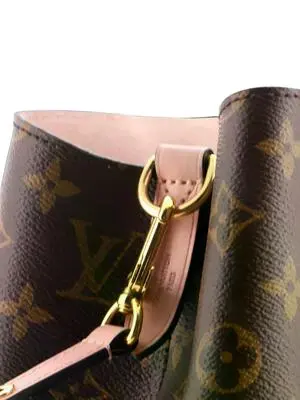 LOUIS VUITTON Neonoe Handbag Monogram Canvas With Leather Mm Bucket Bag