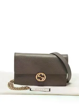 Gucci Interlocking G Wallet - Grey