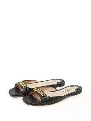 TOM FORD Whitney Flat Sandals - Black