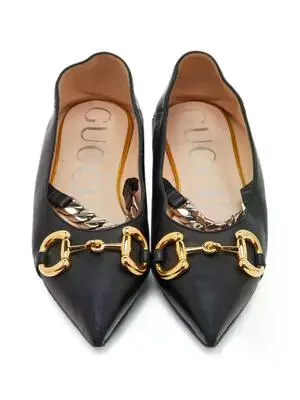 Gucci Deva Horsebit Ballet Flats