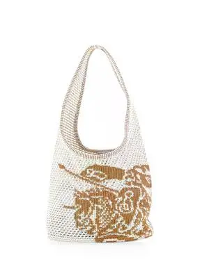 Burberry Ekd Crochet Small Shoulder Bag
