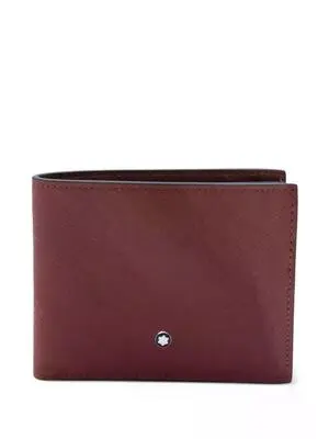 Montblanc Logo-plaque Bi-fold Wallet - Red