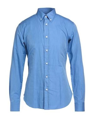 Brioni Shirt Light Size Cotton, Silk - Blue