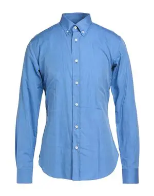 Brioni Shirt Light Size Cotton, Silk