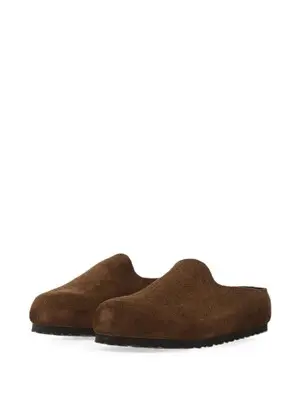 BIRKENSTOCK Amsterdam Slippers - Brown