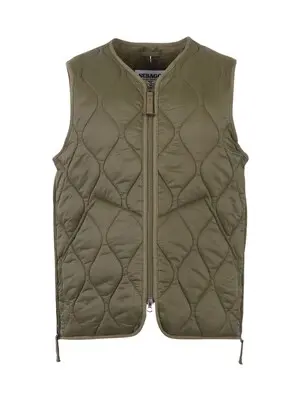 SEBAGO Plymouth Quilted Gilet - Green