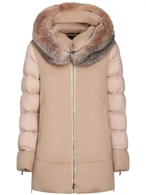 MOORER Fresia Coat - Brown