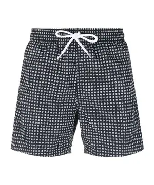Sundek Graphic-print Recycled Polyester Swim Shorts - Green