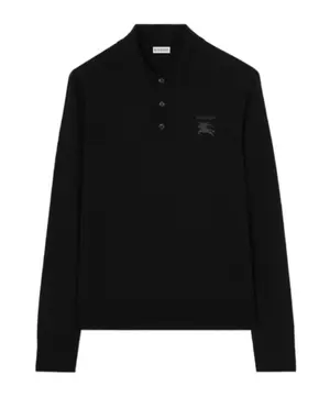 Burberry Long-sleeved Polo Shirt