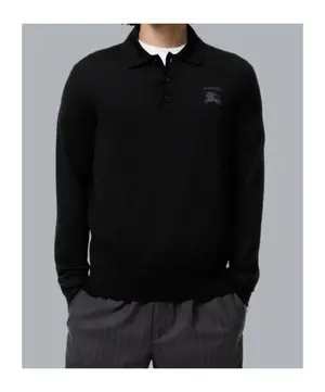 Burberry Long-sleeved Polo Shirt