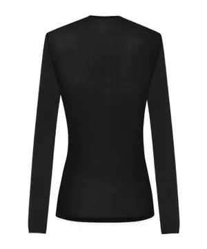 Saint Laurent Scoop-neck Knit Sweater