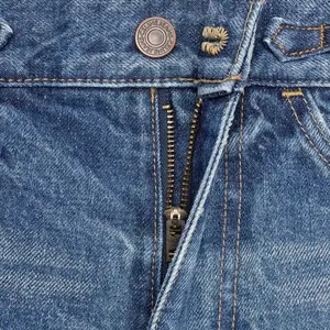 Celine Dylan Flared Jeans With Signature In Cotton Denim