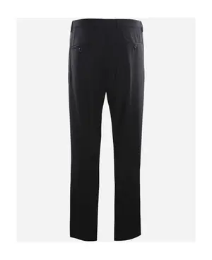 Dolce & Gabbana Dolce Gabbana Mid Rise Pinstripe Tailored Trousers