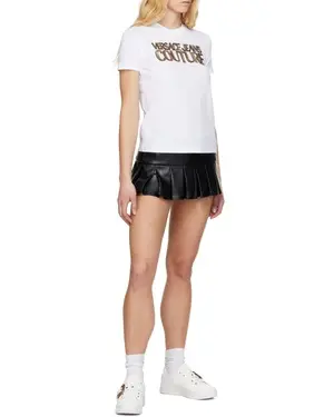 Versace Leather Sneakers - White