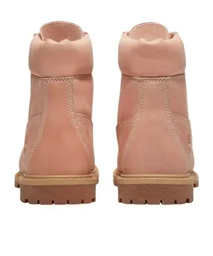 Timberland Padded Collar Lace-up Boots - Nude