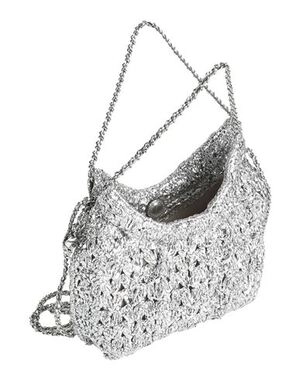 Tory Burch Handbag Metal Fiber