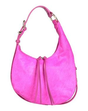 DES_PHEMMES Des_phemmes Woman Handbag Fuchsia Size - Cow Leather Fuchsia