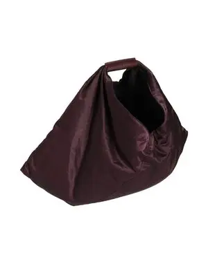 MAISON MARGIELA Satin Hobo Handbag - Red