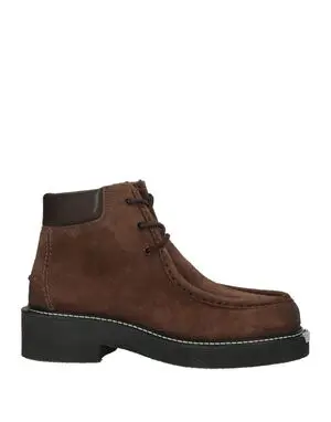 Sandro Ankle Boots Dark Size Leather