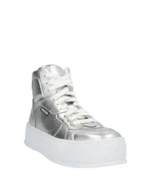 Moschino Metallic High-top Sneakers