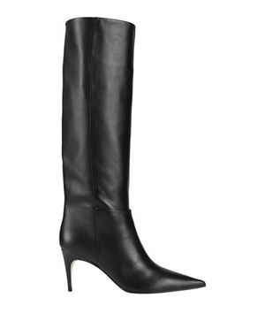SERGIO ROSSI Leather Stiletto Boots