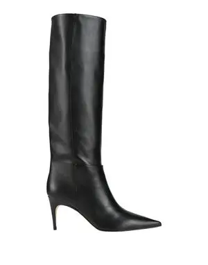 SERGIO ROSSI Leather Stiletto Boots