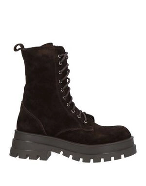INUOVO Leather Ankle Boots - Brown
