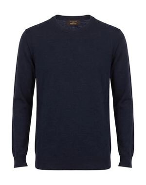 SLOWEAR Virgin Wool And Polyamide Crewneck Sweater - Blue