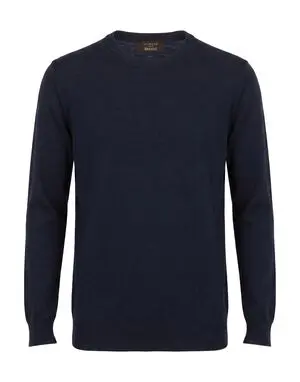 SLOWEAR Virgin Wool And Polyamide Crewneck Sweater - Blue