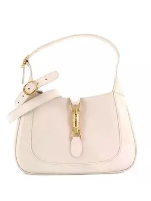 Gucci Jackie 1961 Leather Small Hobo Bag - Neutrals