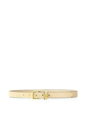 Ralph Lauren Logo-plaque Leather Belt