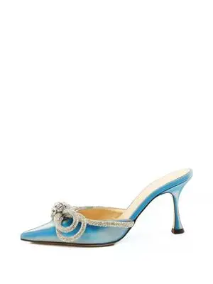 Mach & Mach Mid Heel Mules Clogs For Women