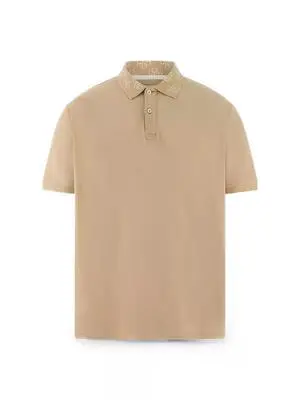 Guess Logo-collar Polo Shirt