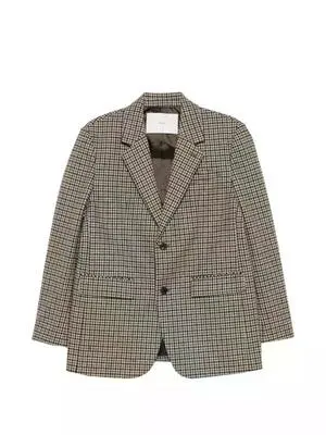 DUNST Houndstooth-pattern Blazer
