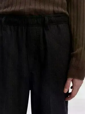 ANOTHER ASPECT Pinstripe Pattern Trousers