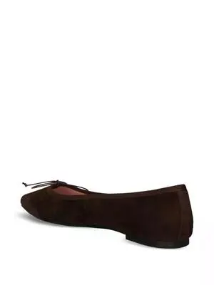 Pretty Ballerinas Ella Pointed-toe Ballet Flats - Brown