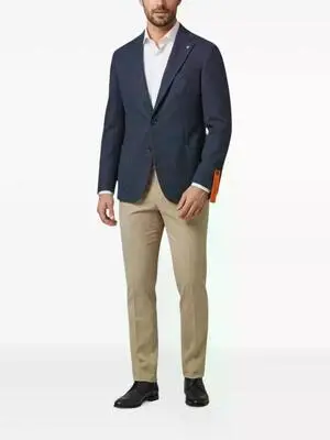 BHARNABA Single-breasted Textured Blazer