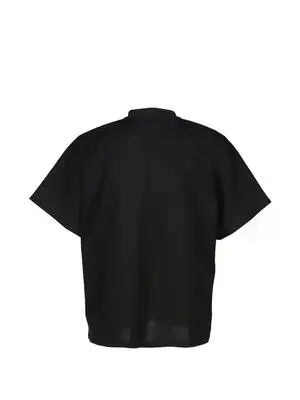 PROTOTYPES Laurel-print Crew-neck T-shirt - Black